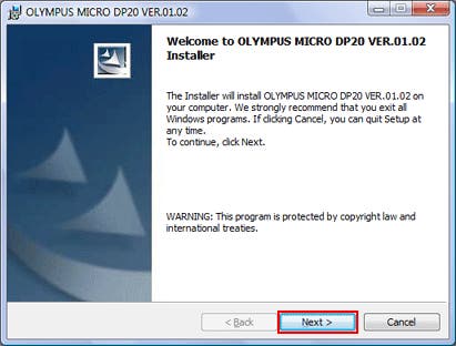 DP20-DRV(Ver.01.02) | Olympus LS